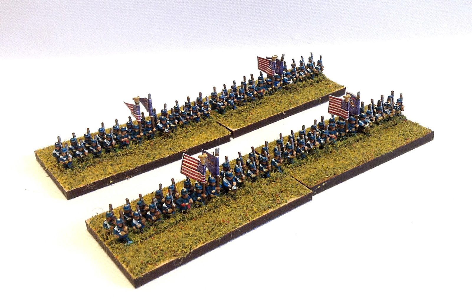Wargaming in Sverige!: More 6mm Union Infantry for the American Civil War