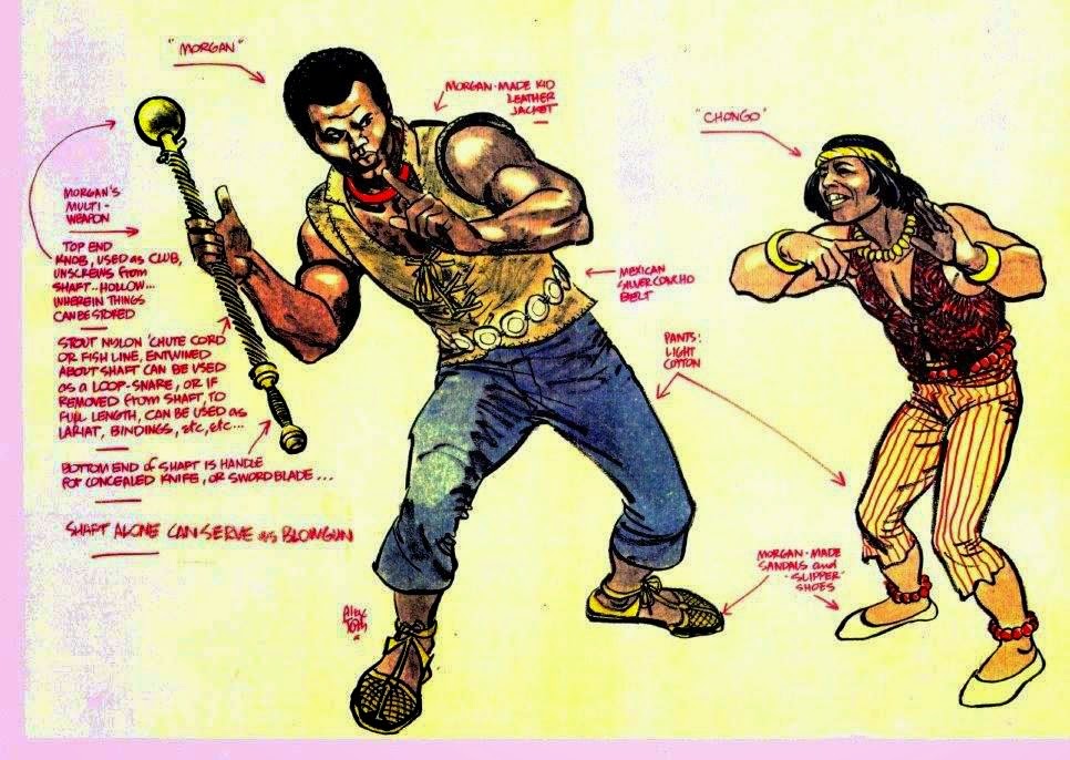 The ALEX TOTH archives: TOTH - PRESENTATION ART FOR UNRELEASED PROJECTS.