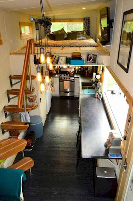 45+ Practical Loft Stair for Tiny House Ideas | ARA HOME