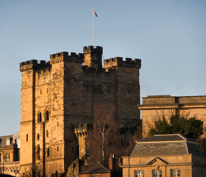 Photographs Of Newcastle: Castle Keep - Black Gate