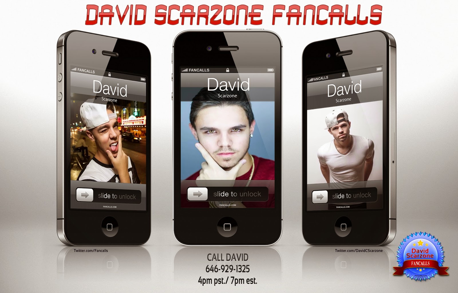 David Scarzone Fancalls | FanCalls!