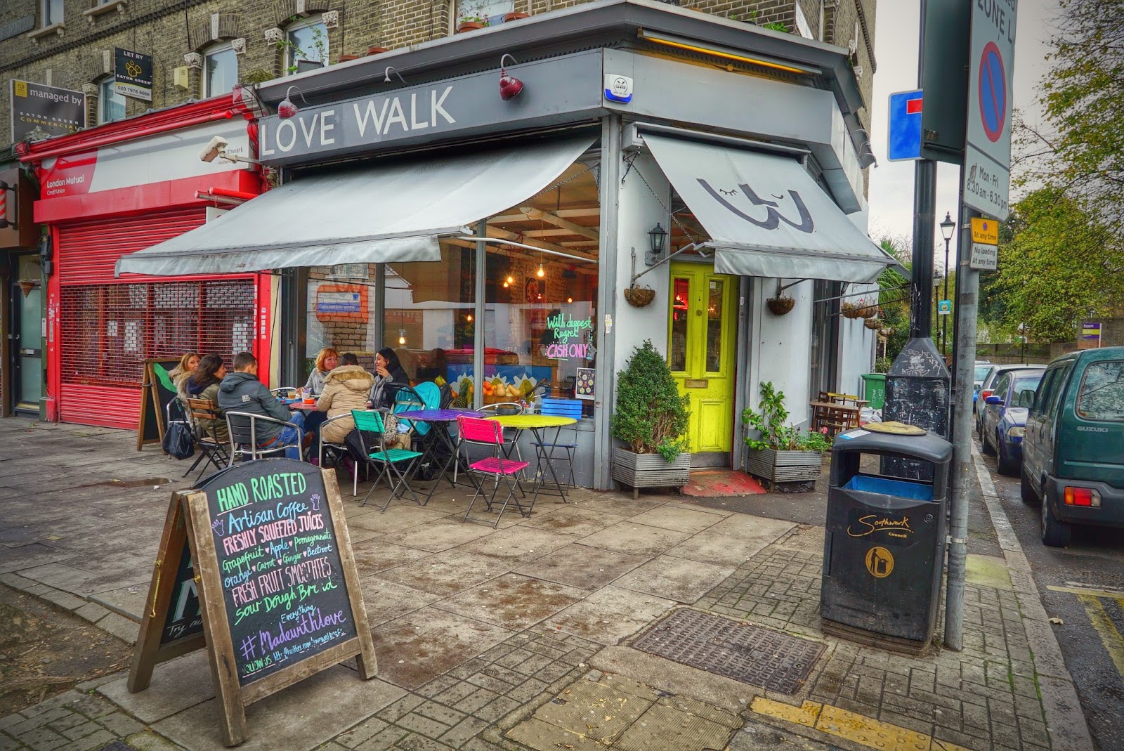 Happening London: Love Walk Cafe - Camberwell