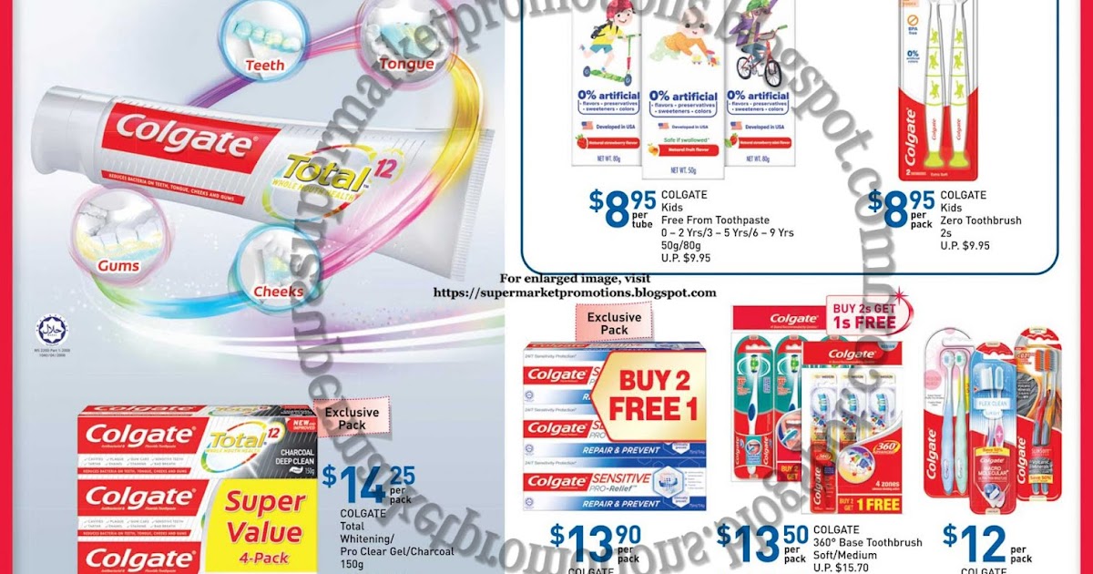 NTUC FairPrice Colgate Free Collapsible Food Container Promotion 20 ...