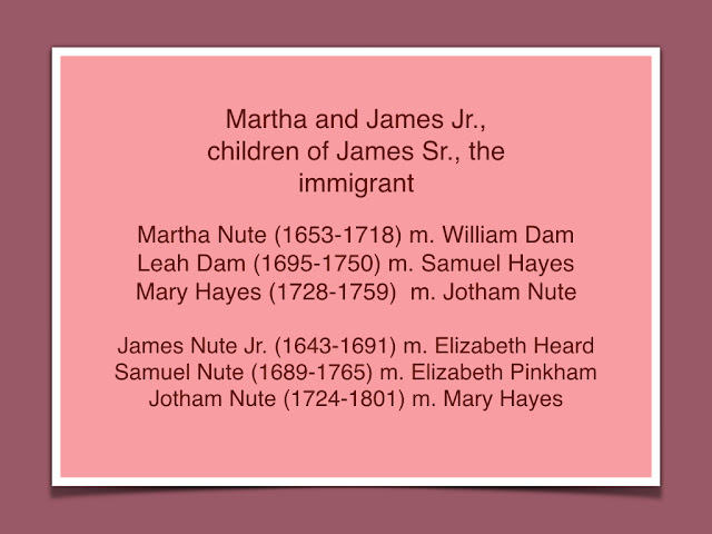 Pat and Kathie: James, Martha, Samuel and Jotham Nute: Three ...