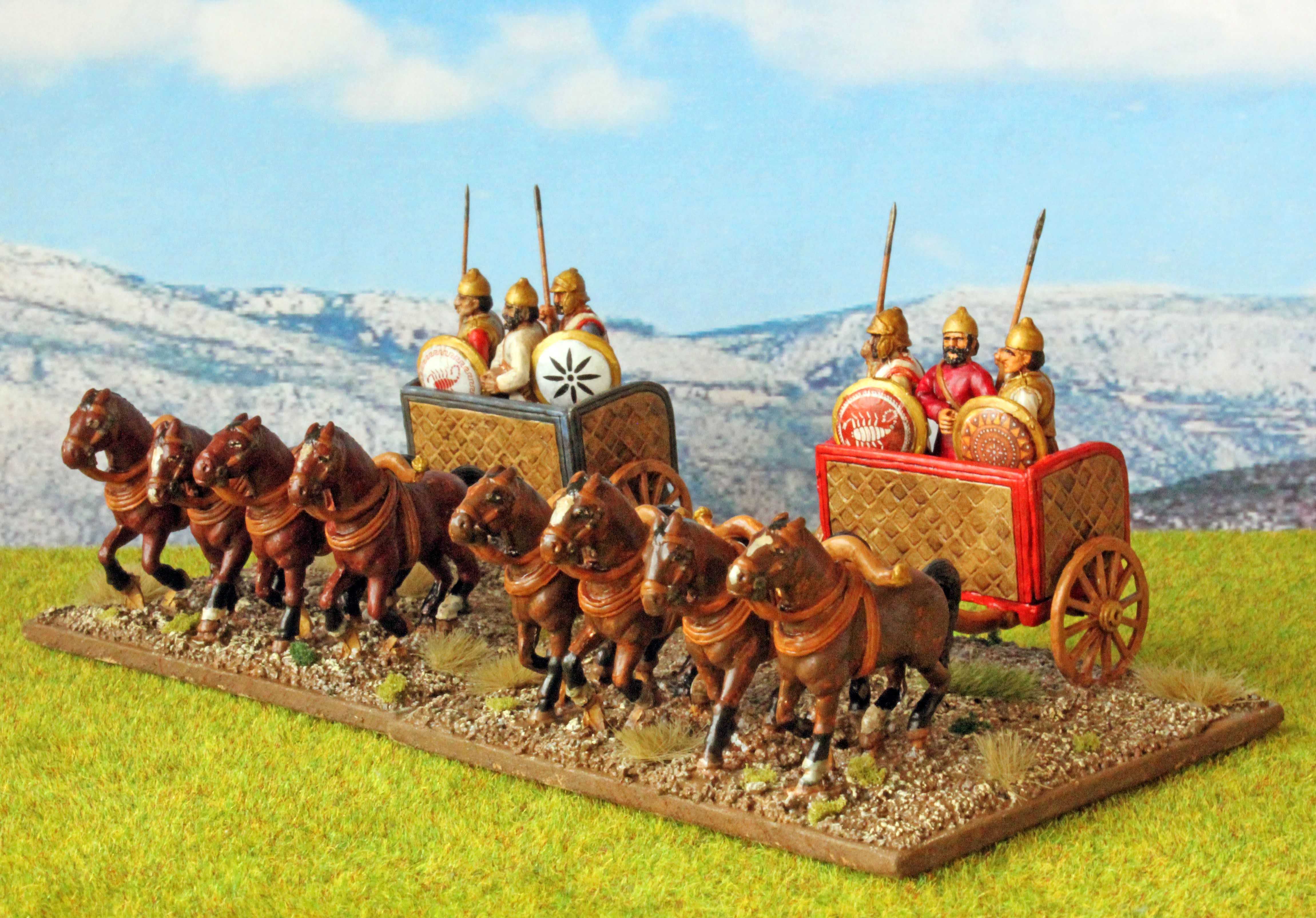 Bucellarii: Early Carthaginian Chariots