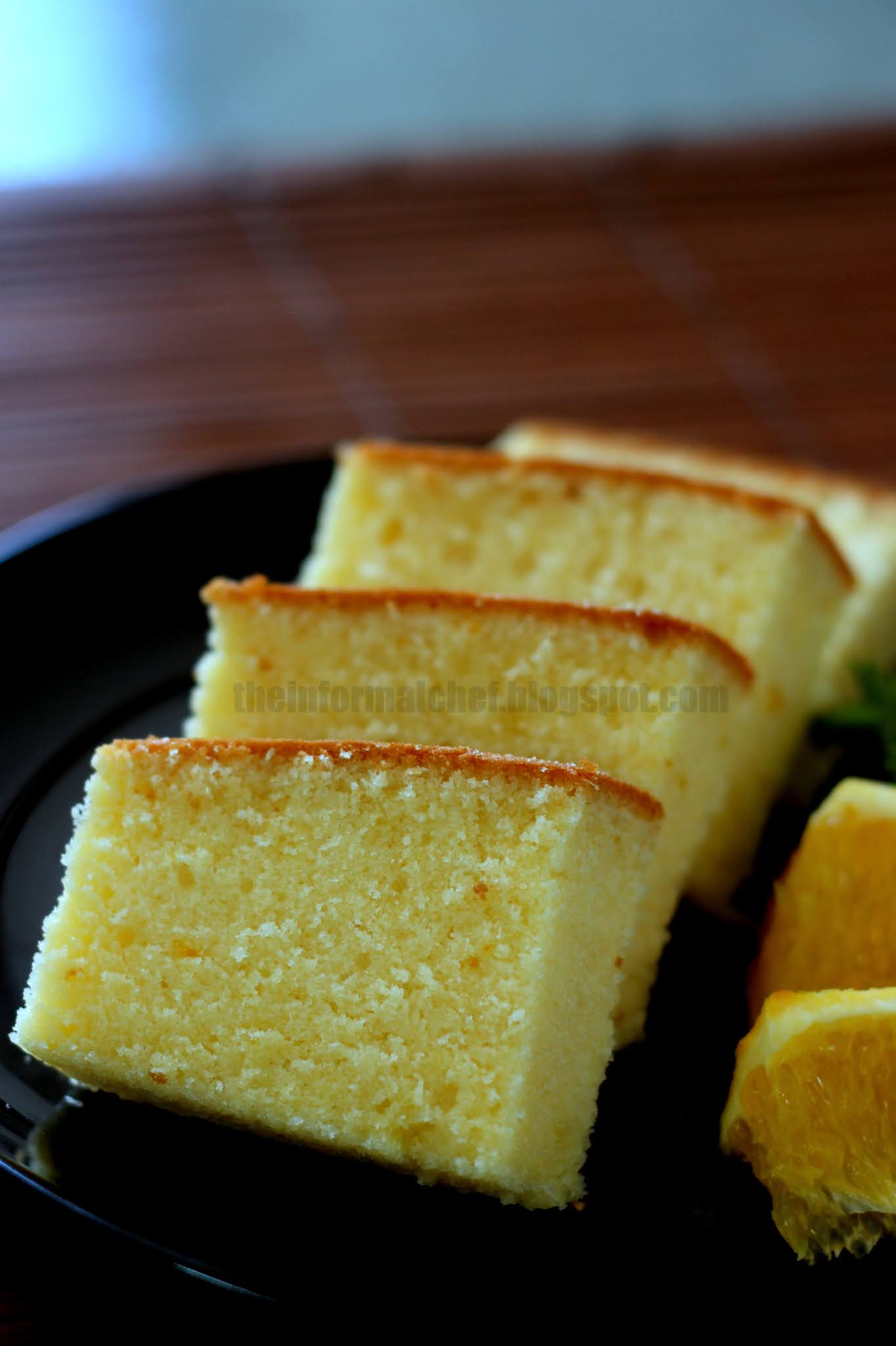The Informal Chef: Easy Orange Butter Cake 简单香橙奶油蛋糕