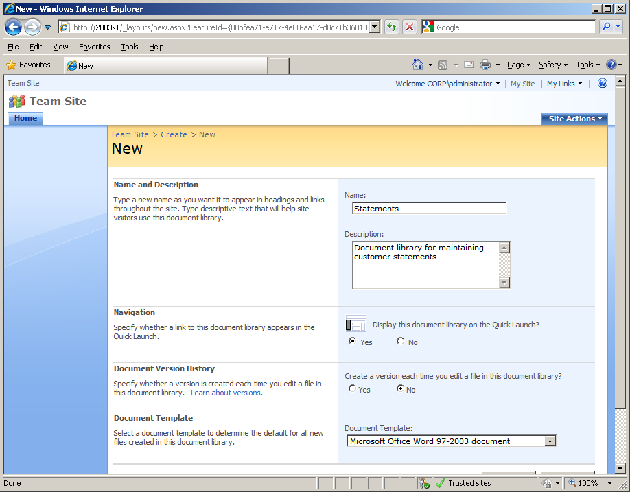 Al's Tech Tips: SharePoint 2007: Adding a Document Information Panel ...