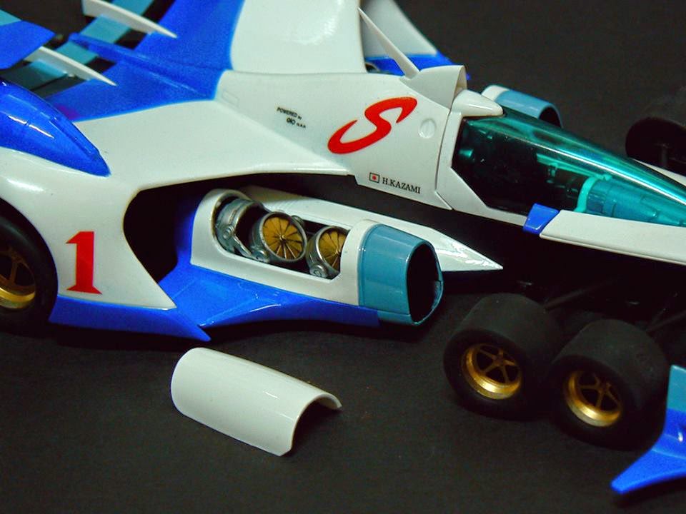 Only One Hobby: 專業 1/24 CYBER FORMULA V-ASURADA 雷神V-Asurada AFK 0-G ...