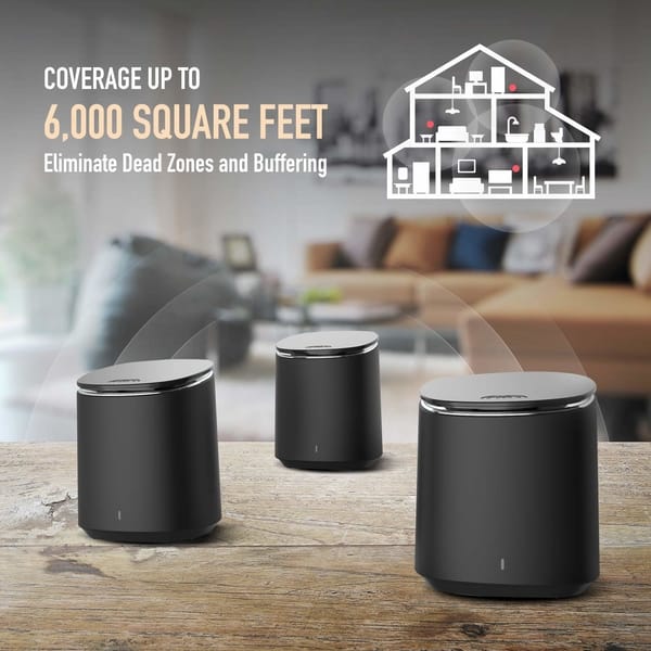 Review Mercku Mesh WiFi Router Network for Whole Home