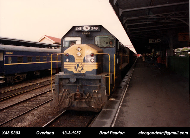 Australian Locomotive Rosters: VICTORIAN X CLASS