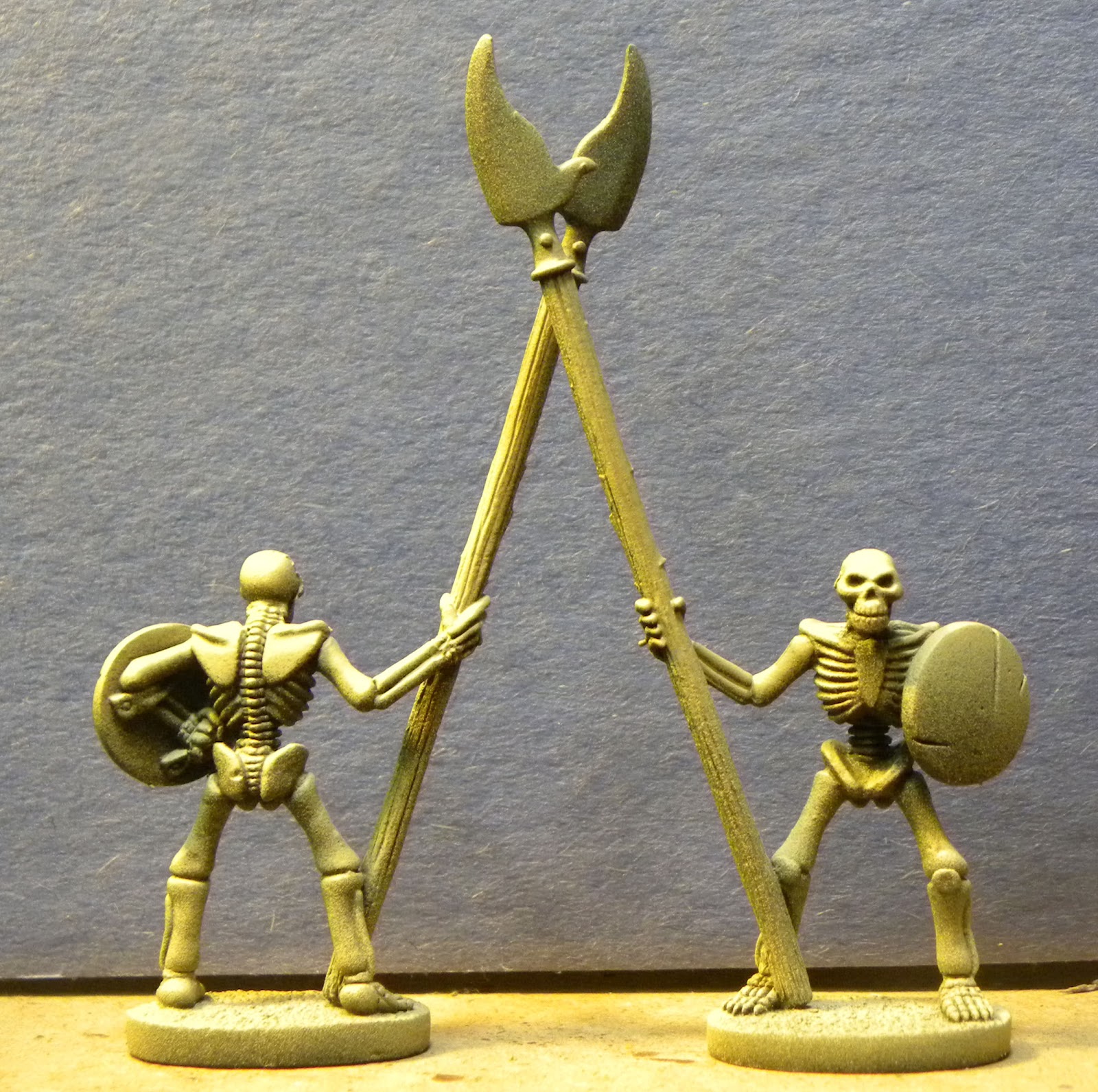 The Stout Smurf: 28mm Skeleton: Painting part 1....
