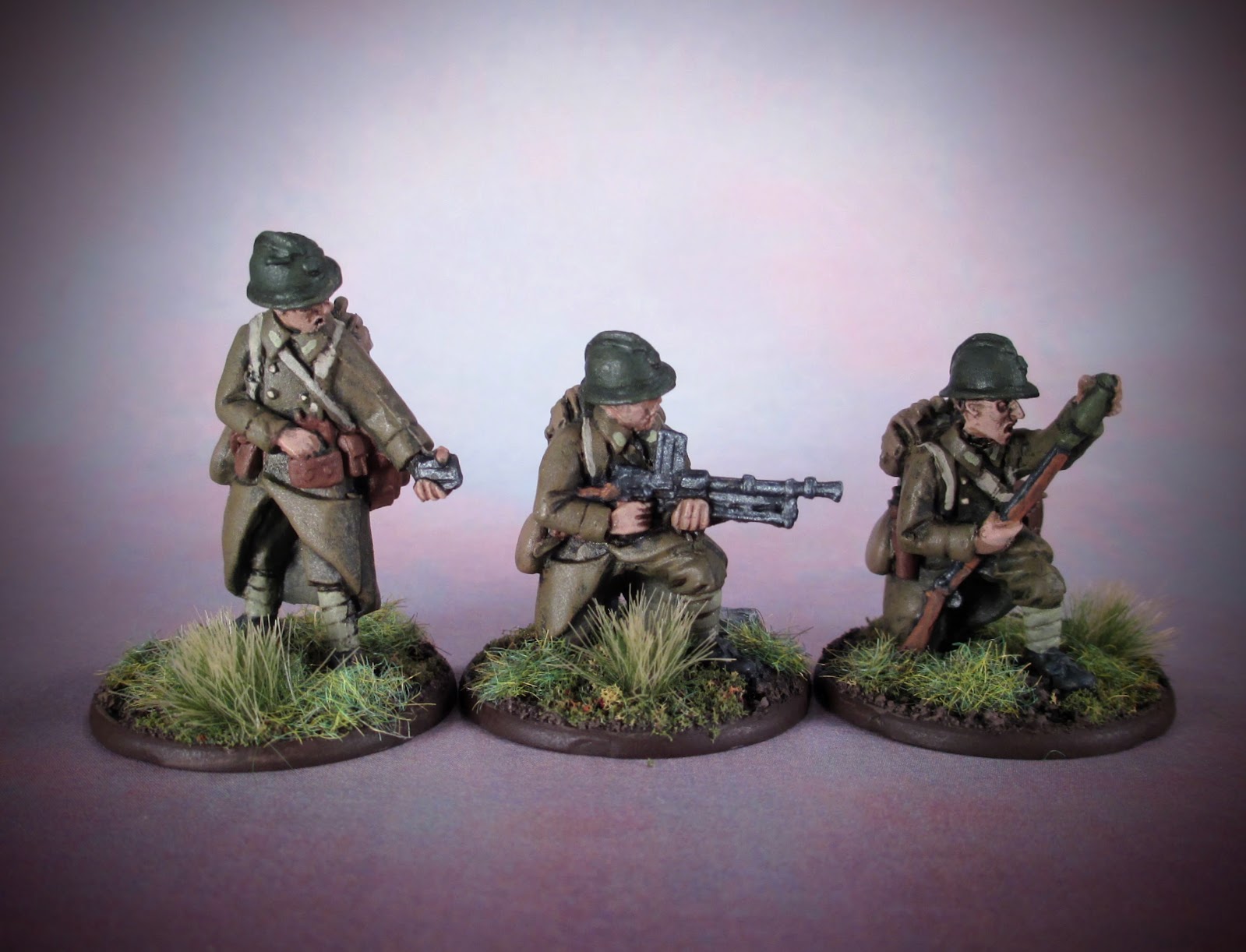 Realm Builder Productions: WWII FRENCH INFANTRY & HQ