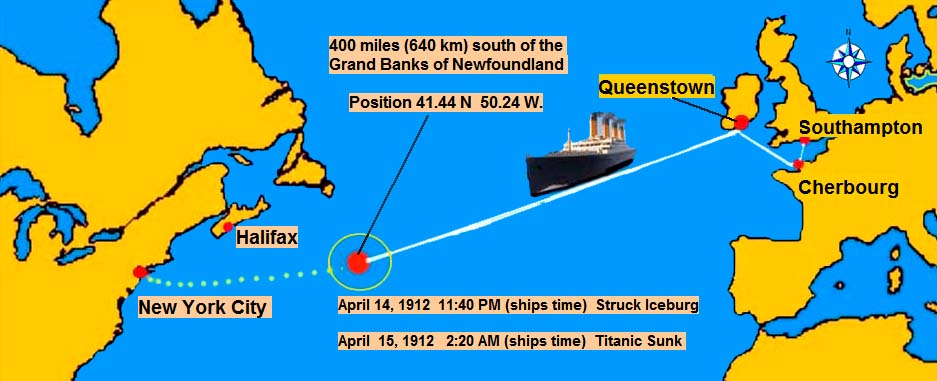 RMS Titanic Trail: January 2019