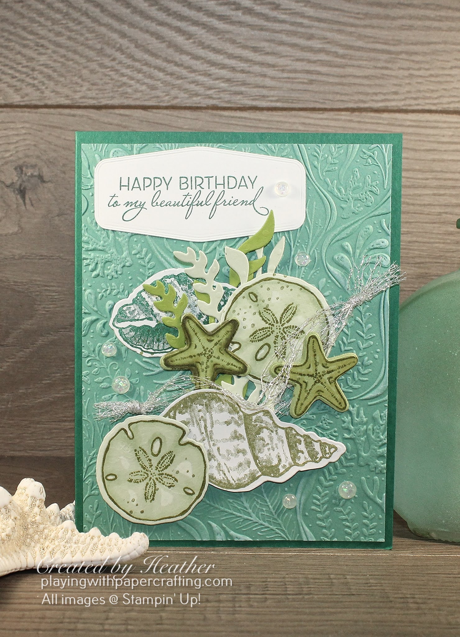 Playing with Papercrafting: Lucky Green Card and Free Shipping for a Day!