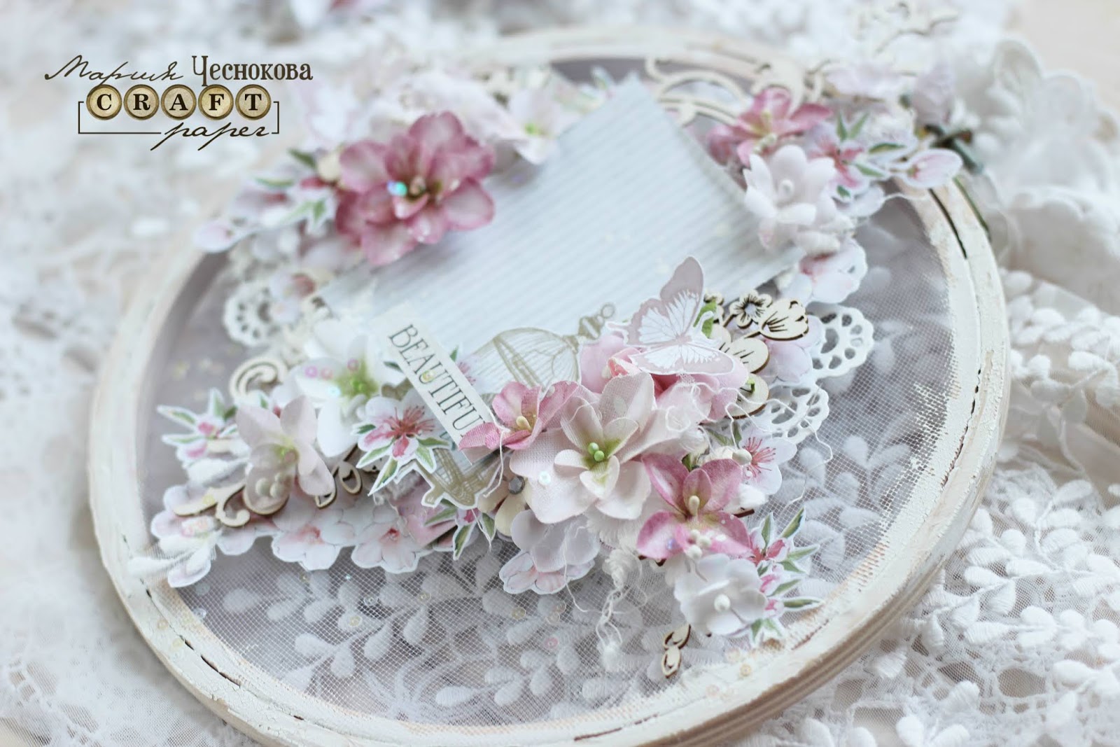 Воздушное панно на пяльцах от Марии Чесноковой ~ CraftPaper