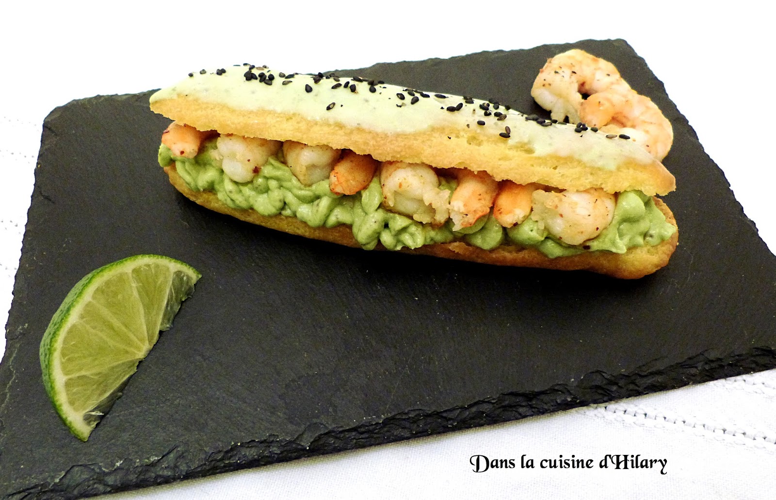 Dans la cuisine d'Hilary: {Spécial Fêtes] Éclairs à la crème d'avocat ...