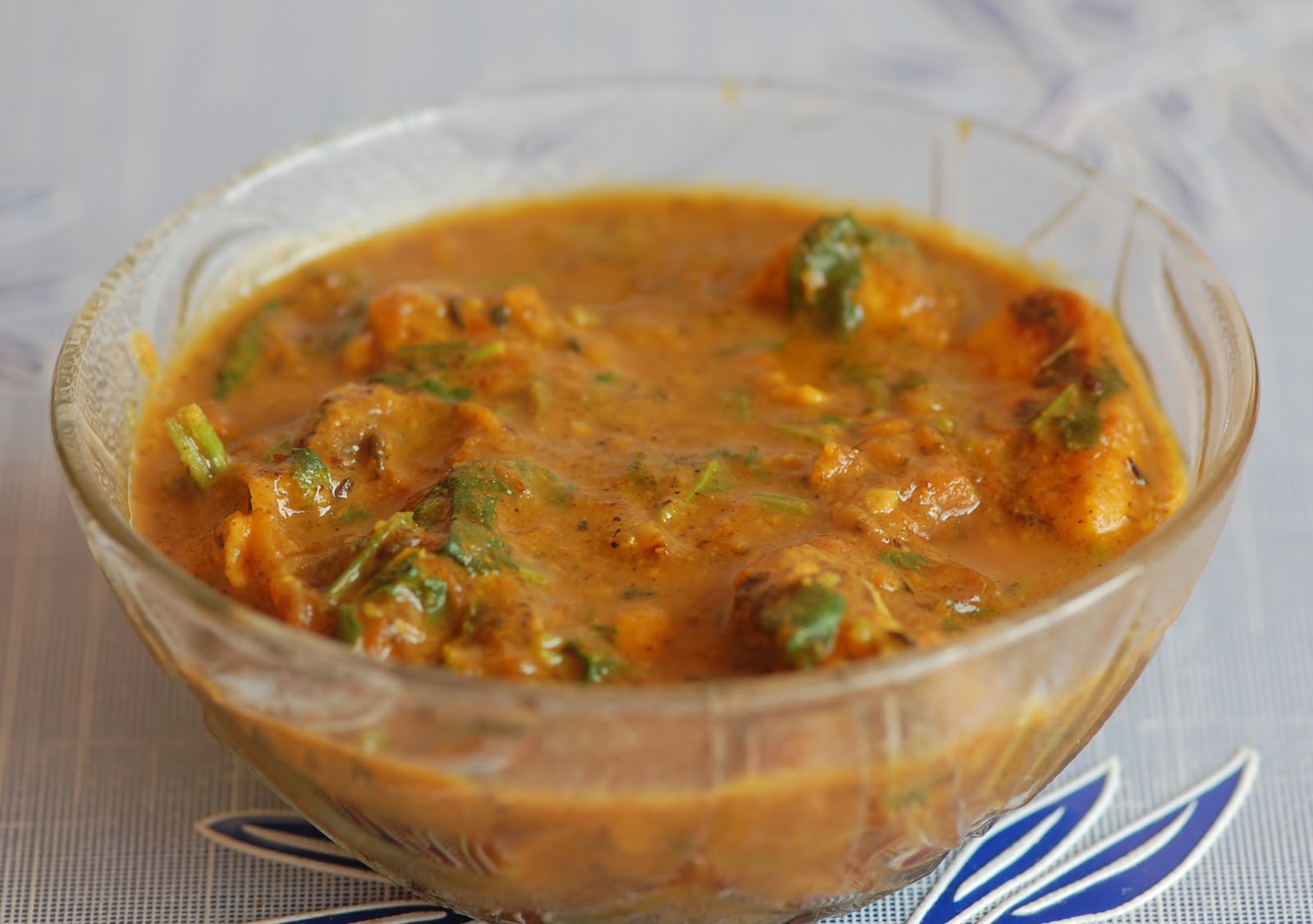 My Cookbook: Besan Curry/ Gram flour curry