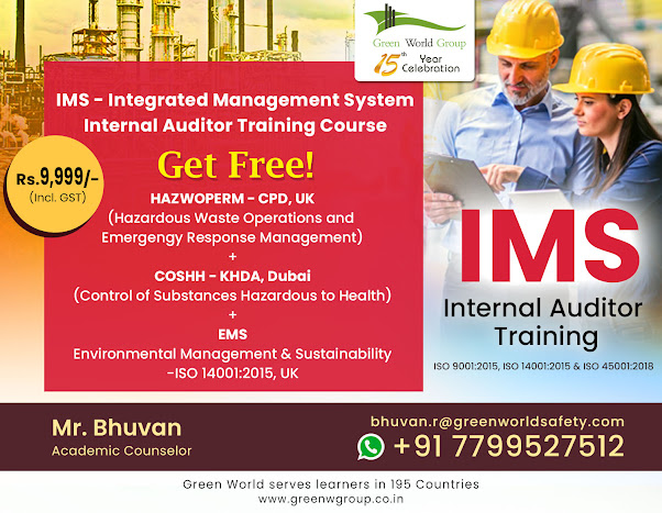 Amazing Offer for IMS Internal Auditor Training Course in Andhra ...