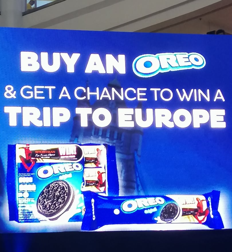 WIN A TRIP TO LONDON WITH OREO SPIDERMAN PROMO!