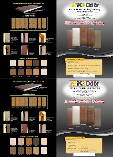 (ARKE) PINTU dan KUSEN ENGINEERING MAGELANG: BERIKUT E-BROSUR PRODUK ...