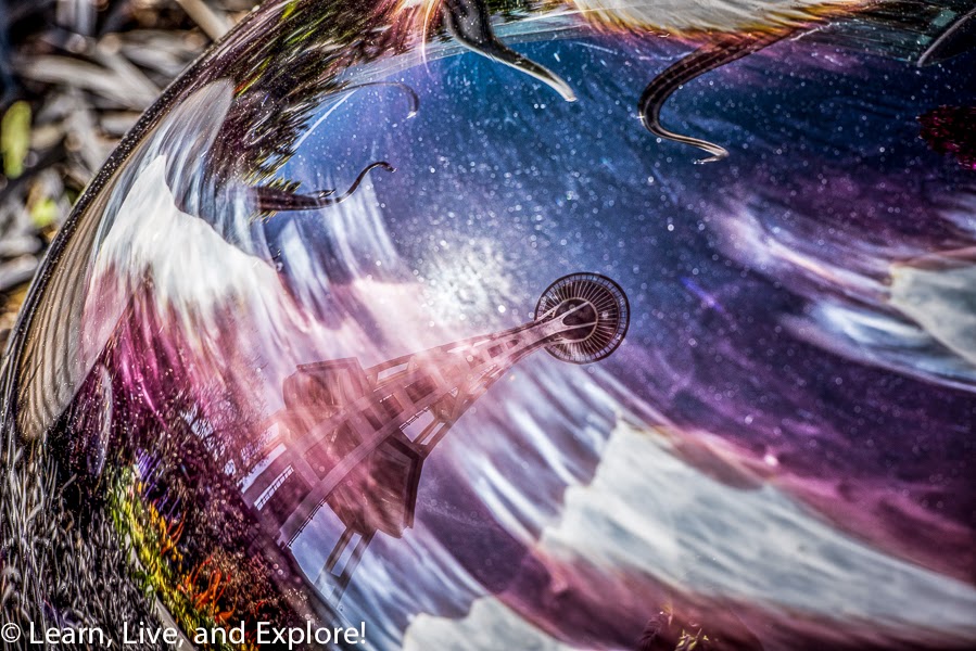 Space Needle Reflections ~ Learn, Live, and Explore!