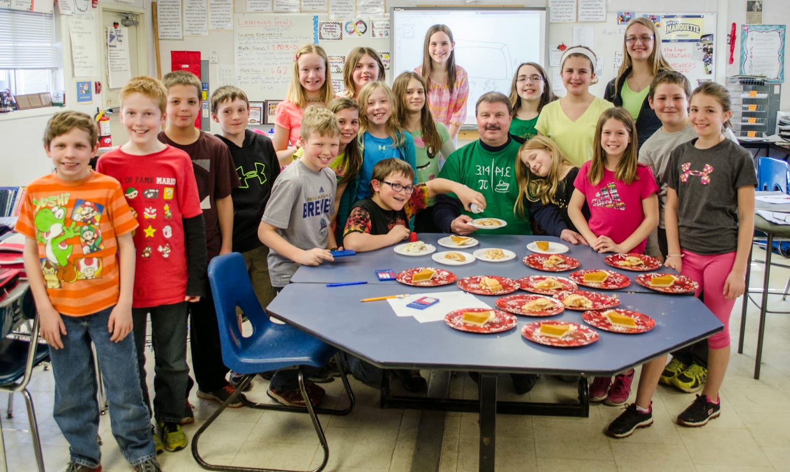 Students Celebrate Pi Day | Johnson Creek Schools