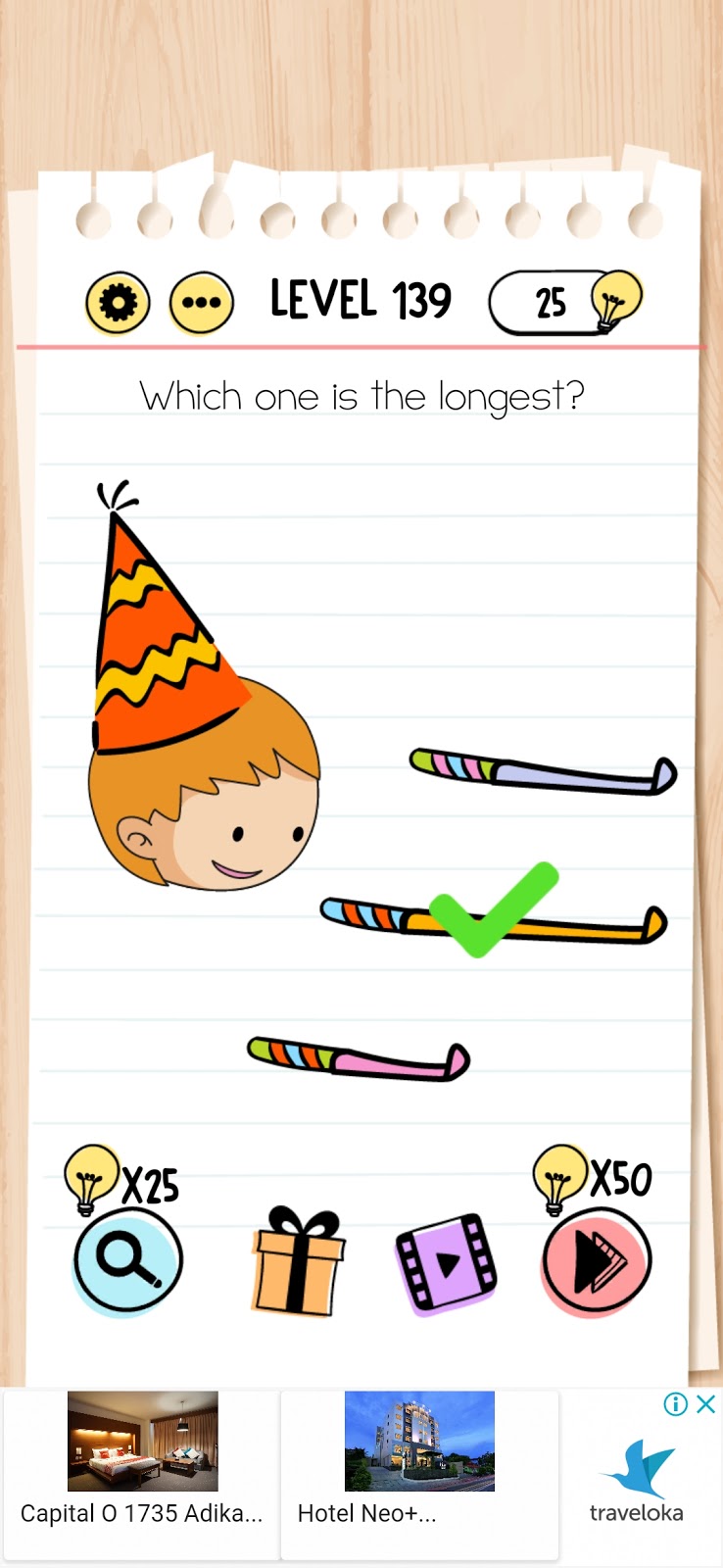 Jawaban Brain Test Level 131 132 133 134 135 136 137 138 139 140 ...