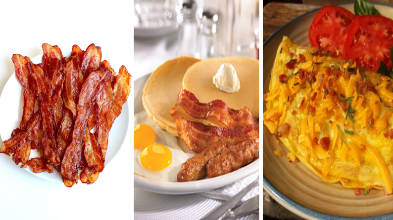 CHEF Q: Types of Meat Product are Served For Breakfast