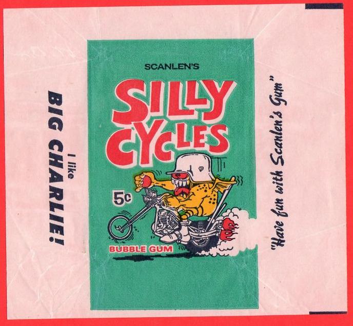 Nostalgia on Wheels: Donruss Silly Cycles Cards - 1969-?