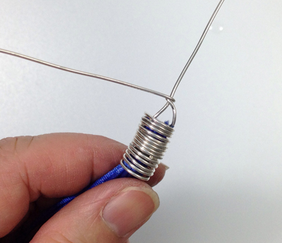 How to Make Secure Wire Cord Ends with Spirals or Scrolls / The Beading Gem