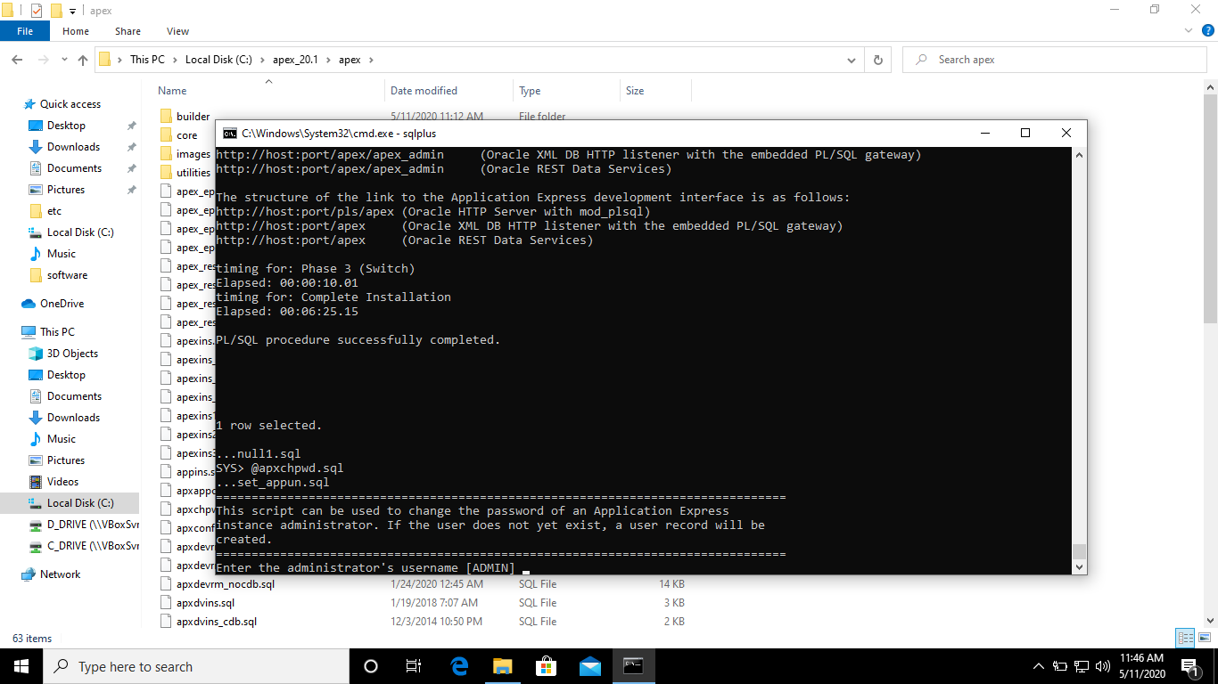 Hasan Jawaid: Oracle Apex 20.1 Installation