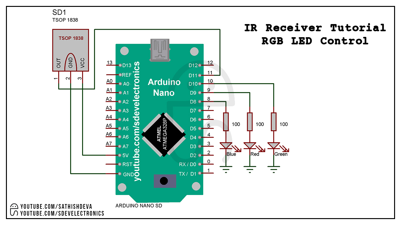 Ir Receiver Circuit Arduino