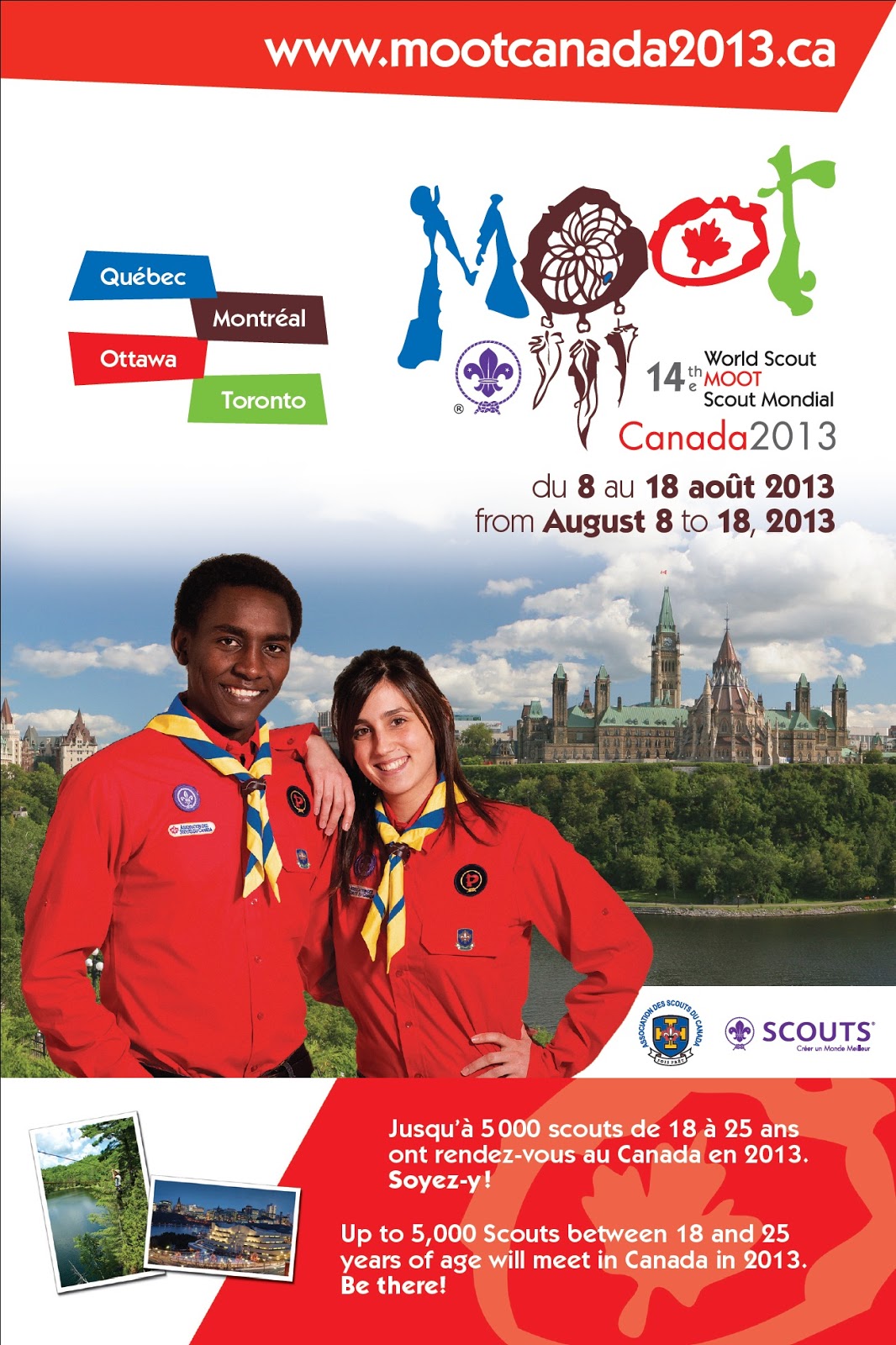 TURISMO IN CANADA: SCOUT DI TUTTO IL MONDO IN CANADA