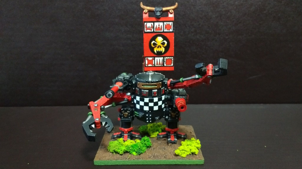 Ork Mech Boy finished up : r/Warhammer40k