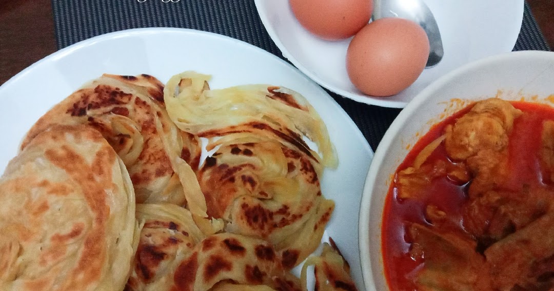 Resepi mudah homemade roti canai dan roti boom