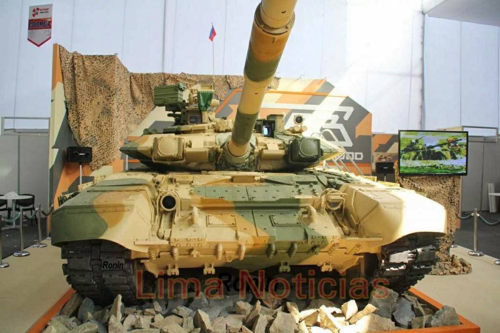 Lima Noticias: ¿El T-90SM rumbo a presentarse en el SITDEF PERÚ 2017?