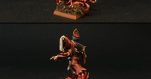 Borgnine's Miniature Painting: Kaliglav the Scarlet Priest
