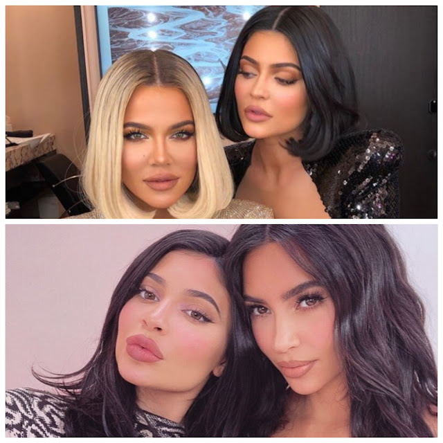 Kylie Jenner spoils sisters Kim and Khloe Kardashian gifting crystal ...