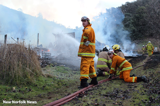 Hop kiln fire investigation continues - New Norfolk News