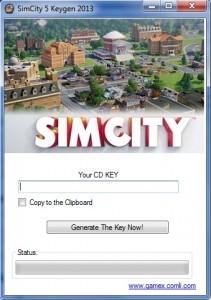 Simcity 5 CD Key: Simcity 5 cd key generator