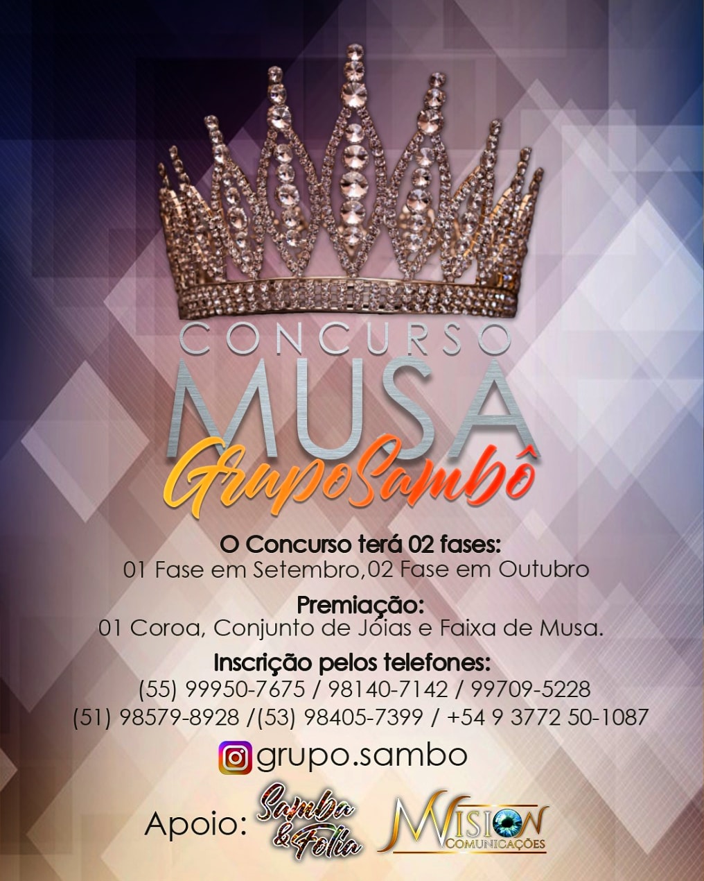 Concurso da Musa do Grupo Sambô!