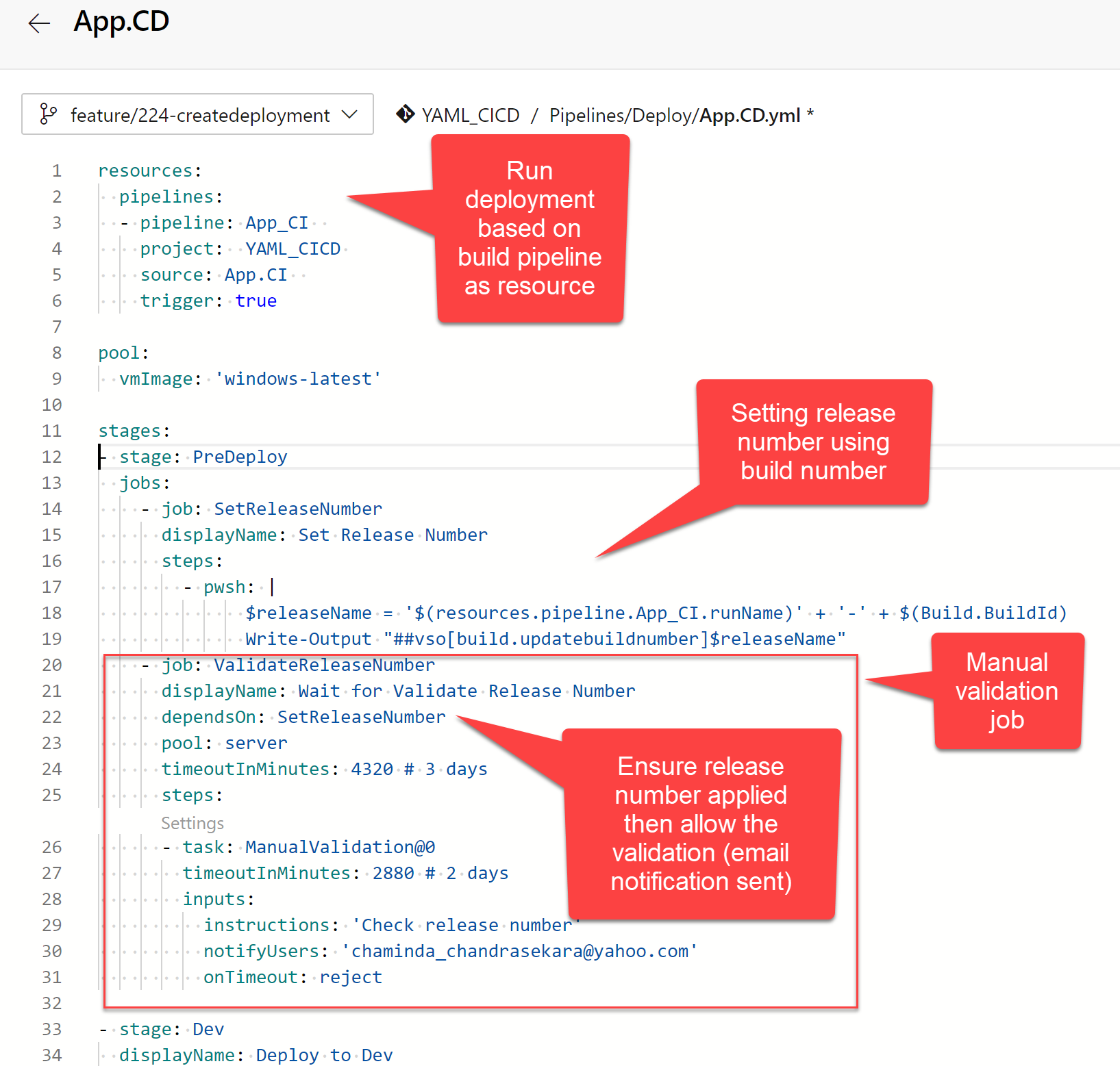 Chamindas Devops Journey With Msft New Manual Validation Task For Yaml Pipelines