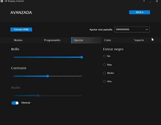 COMO AJUSTAR LOS PARAMETROS DE LA PANTALLA CON HP DISPLAY CONTROL
