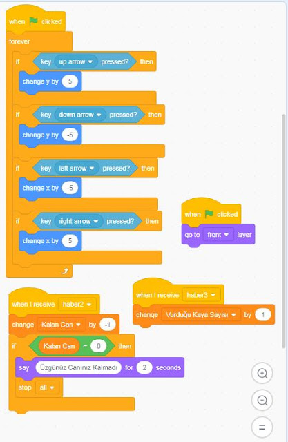 Space Wars Game With Scratch Program