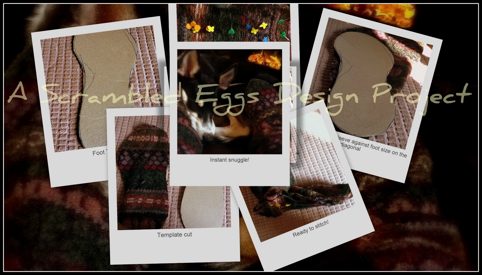 Scrambled Eggs: Scrambled Eggs Designs-Winter Recycled Sweater Project