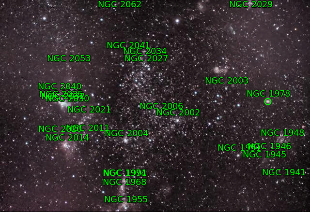 Clinton's Astronomy Adventures: NGC 1978 and friends.