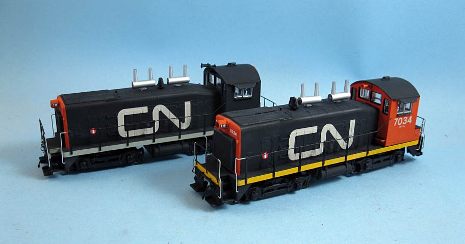 Hedley Junction: Modelling CN SW9 & SW1200 Switchers - Part 3