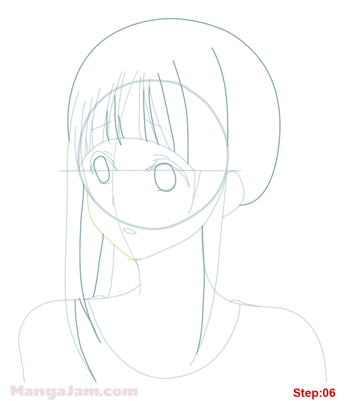 Cách vẽ Chitanda Eru từ Anime Hyouka | Vẽ Từng Nét Nhỏ