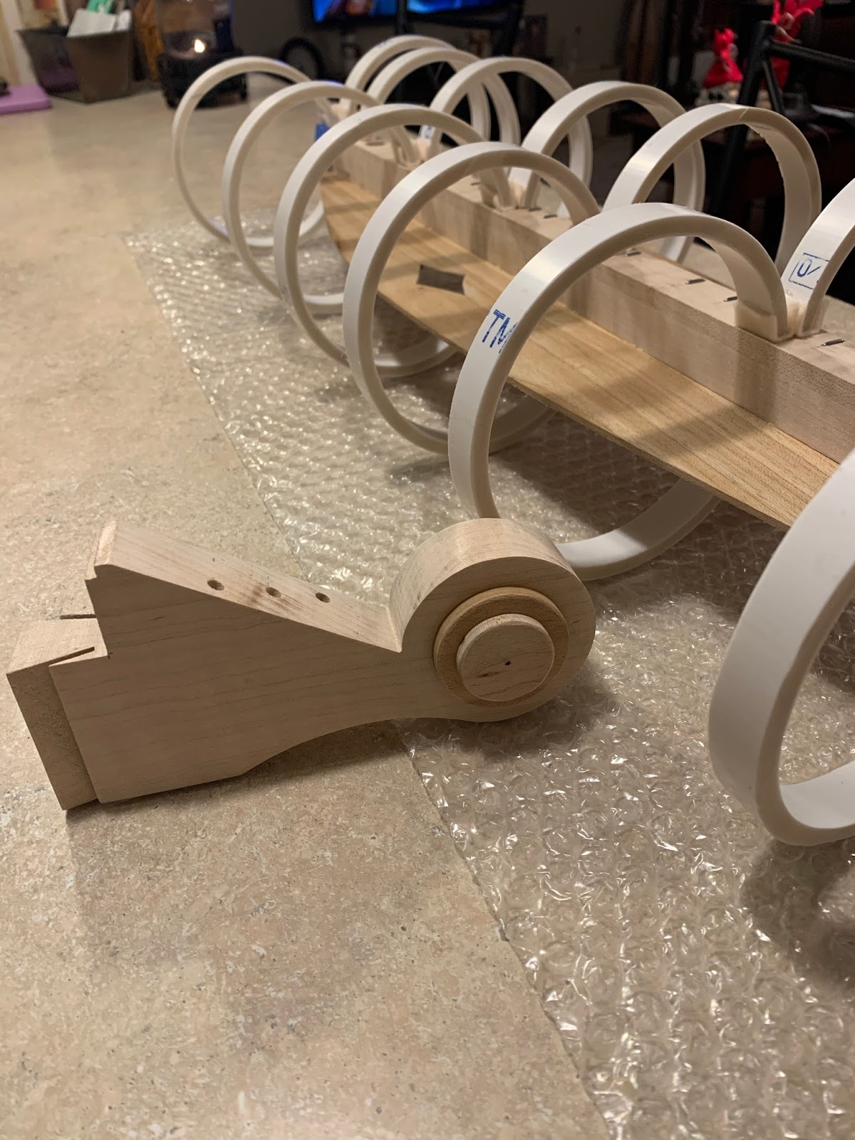 Slate Creek Dulcimers: Kevin R's Virginia Hogfiddle Kit!