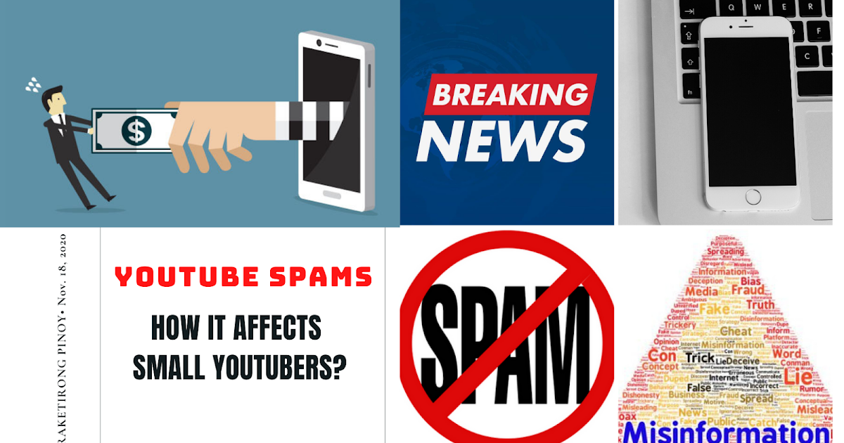 ANO ANG SPAM, SCAM AT DECEPTIVE PRACTICES SA YOUTUBE?
